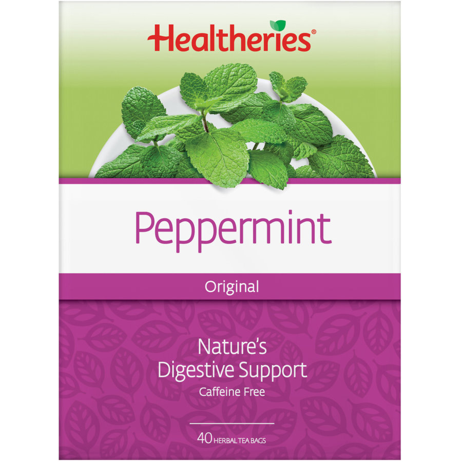 Healtheries Herbal Tea Peppermint Reviews - Black Box