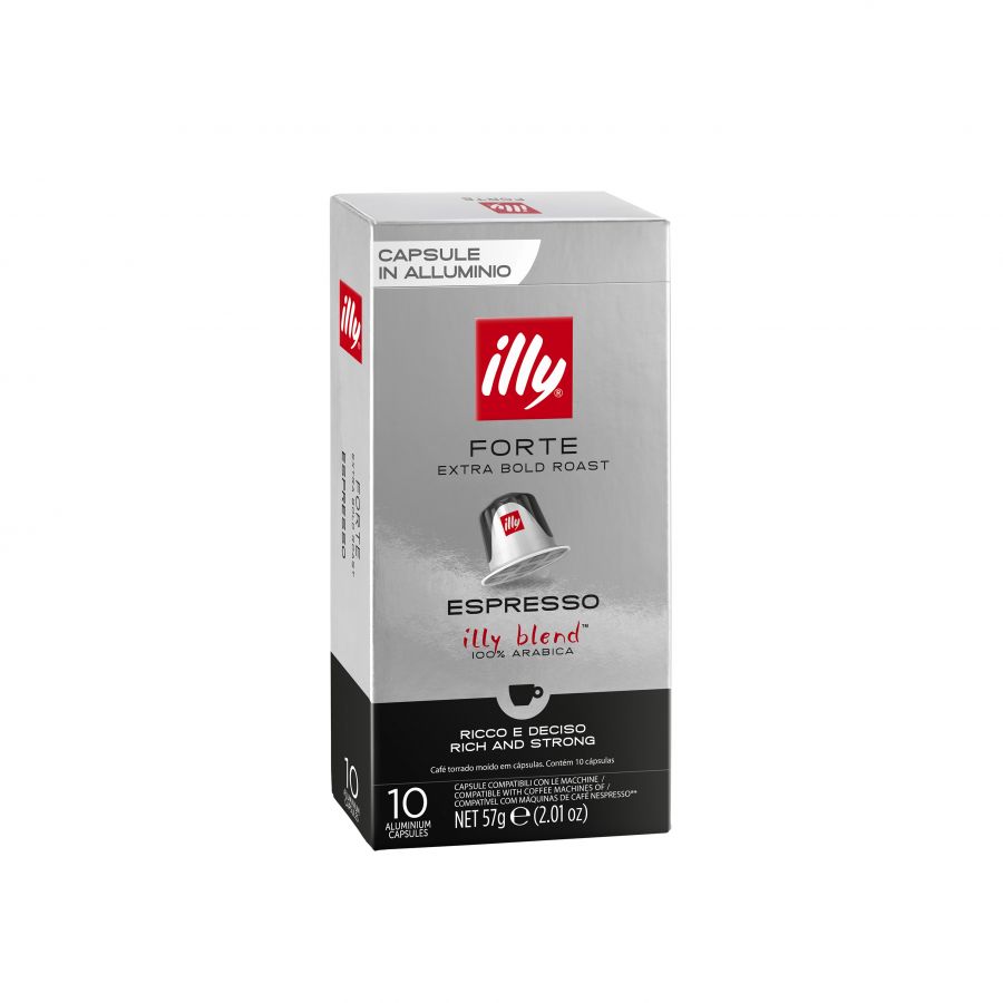 Illy® Espresso Coffee Capsules Forte Reviews - Black Box
