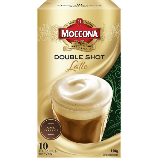Moccona Coffee Mix Double Shot Latte Reviews - Black Box