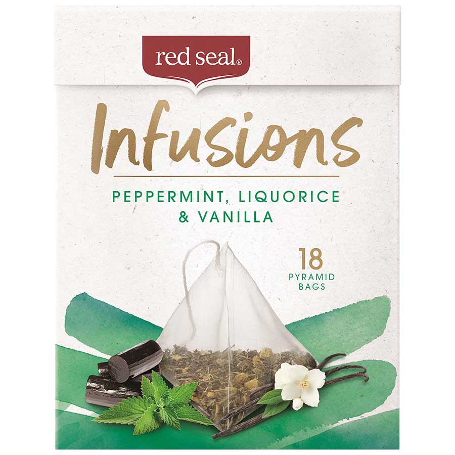 Red Seal Infusions Herbal Tea Peppermint Liquorice & Vanilla Reviews ...