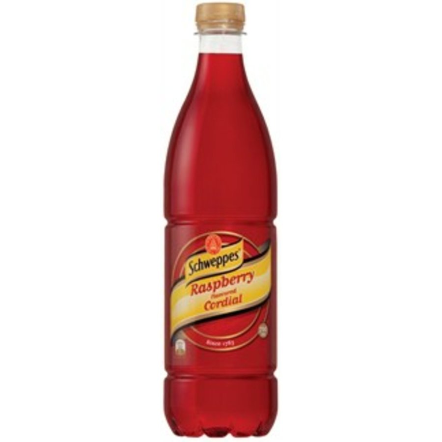 Schweppes Concentrate Raspberry Cordial Reviews - Black Box