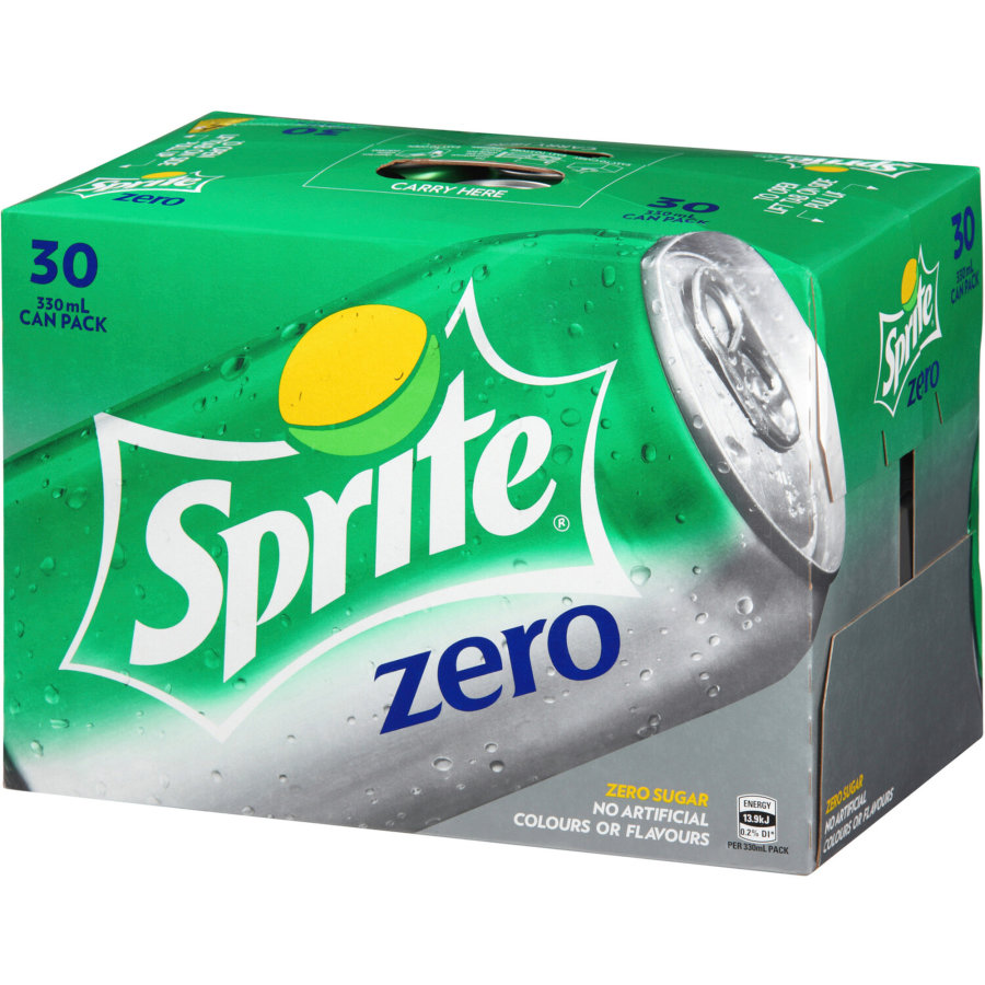 Sprite No Sugar Soft Drink Reviews - Black Box