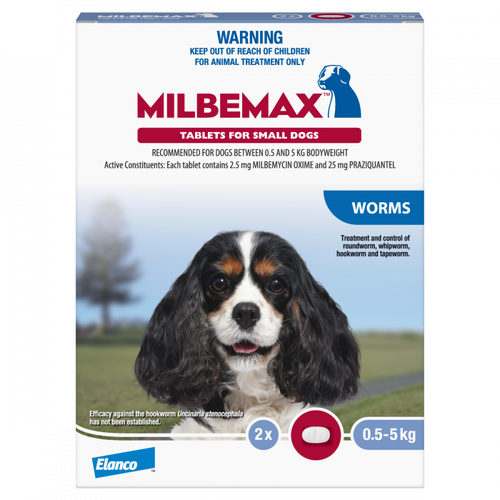 Milbemax Dog Wormer Tablet Reviews - Black Box