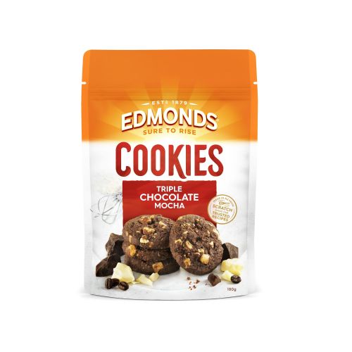 Edmonds Cookies Triple Chocolate Mocha 180g Reviews - Black Box