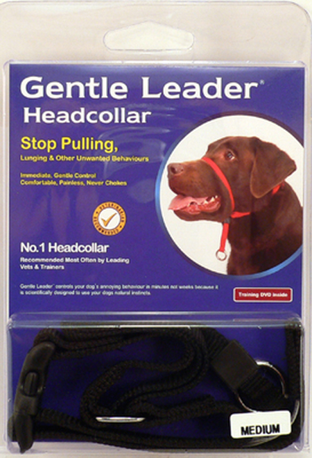 Beau Gentle Leader Head Collar Black Reviews - Black Box