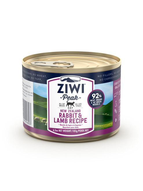 Ziwi Rabbit & Lamb Wet Cat Food Cans Reviews - Black Box