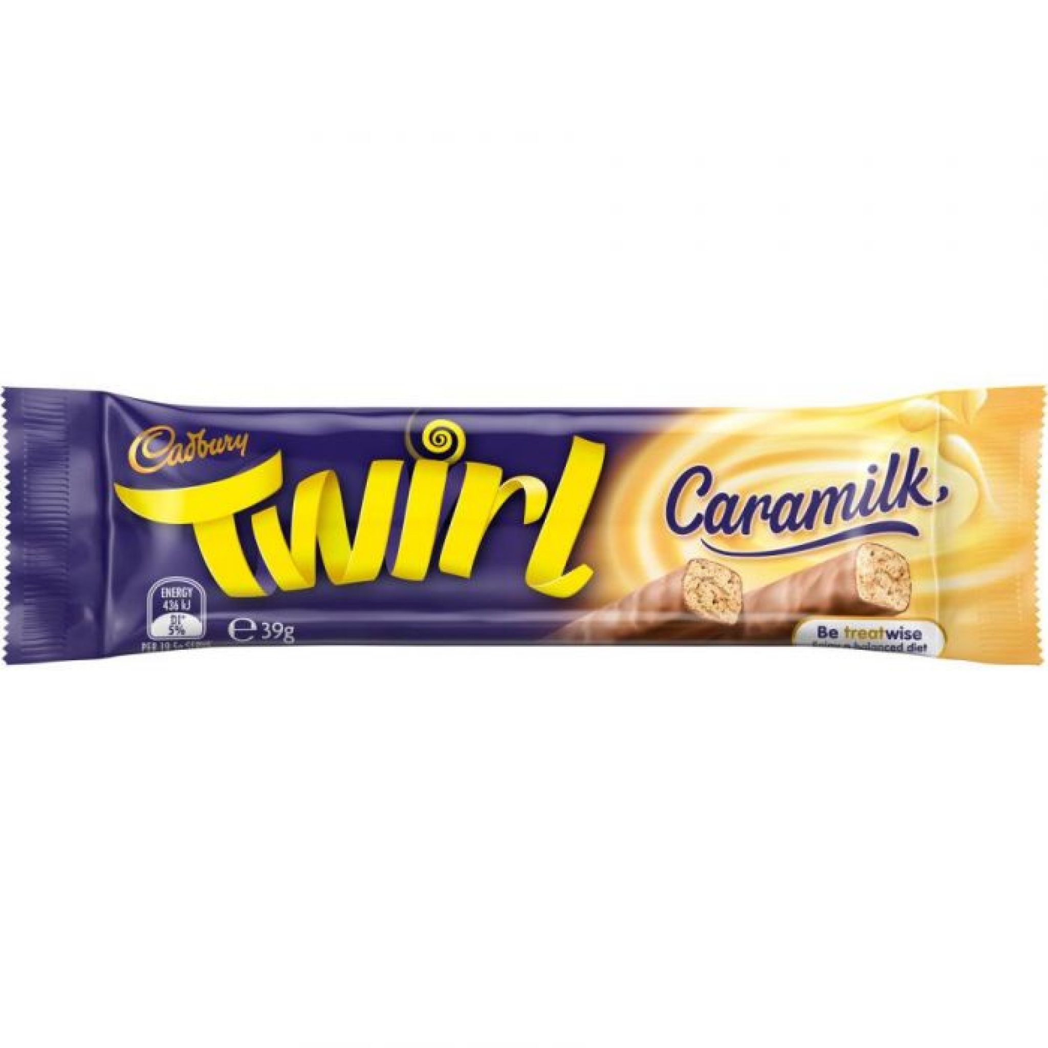 Cadbury Twirl Caramilk Chocolate Bar 39g Reviews - Black Box