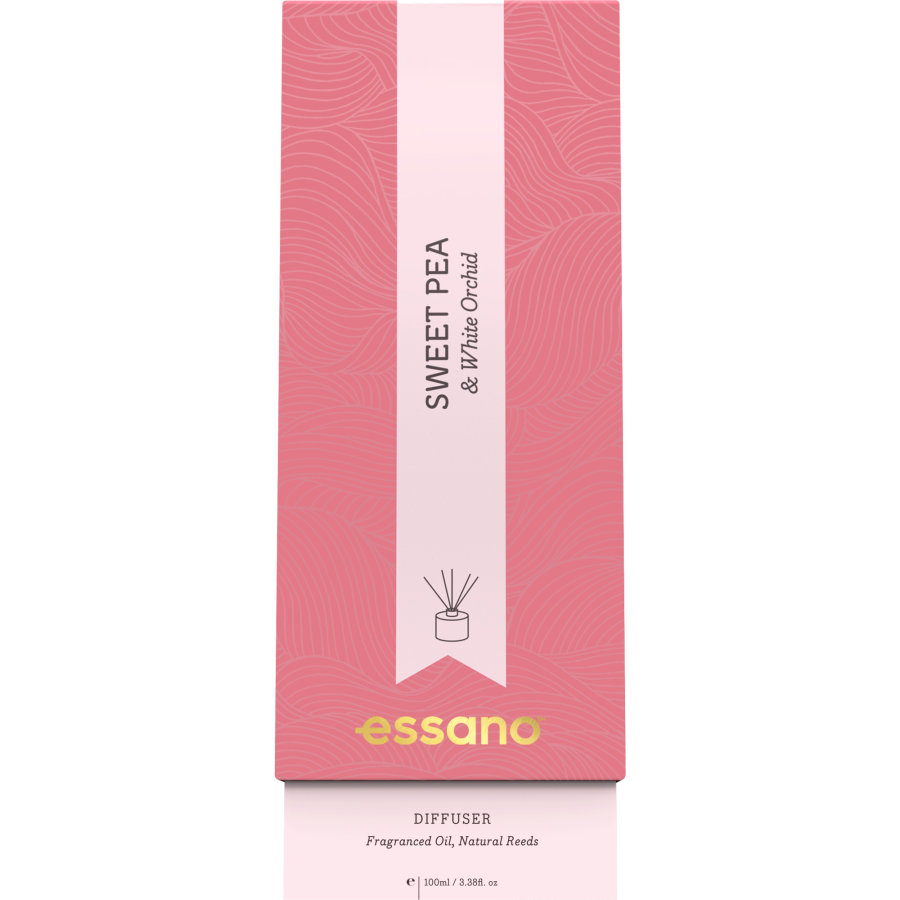 Essano Reed Diffuser Sweet Pea & Orchid Reviews - Black Box