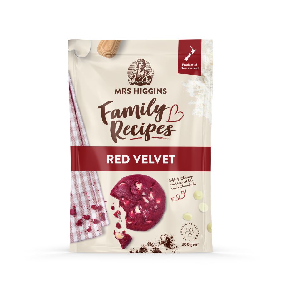 Mrs Higgins Family Recipes - Red Velvet Reviews - Black Box