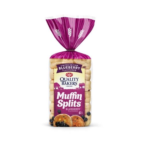 Quality Bakers English Muffins Blueberry Splits Reviews - Black Box