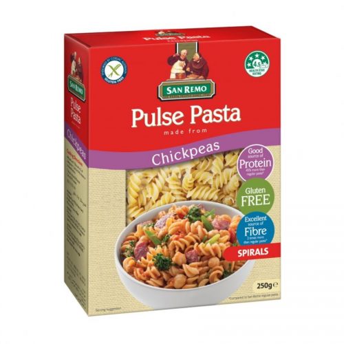 San Remo Pulse Pasta Pasta Spirals Chickpeas Reviews - Black Box