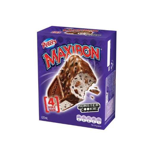 Maxibon Monster Cookie 4 Pack Reviews - Black Box