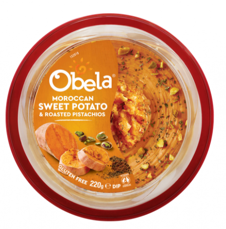 Obela Dip Moroccan Sweet Potato & Roasted Pistachios Reviews - Black Box