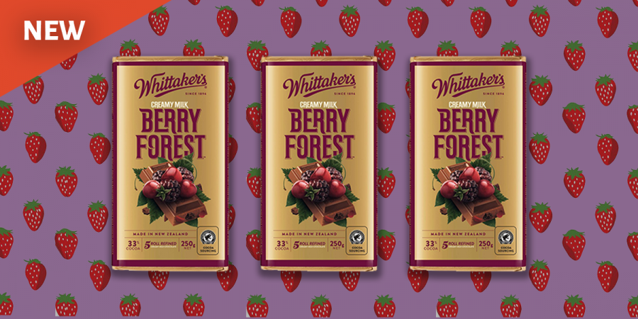 Whittaker's Berry Forest Chocolate Block 250g Reviews - Black Box