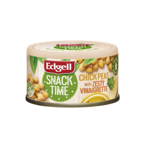 Edgell Snack Time Chickpeas with Zesty Vinaigrette Reviews - Black Box