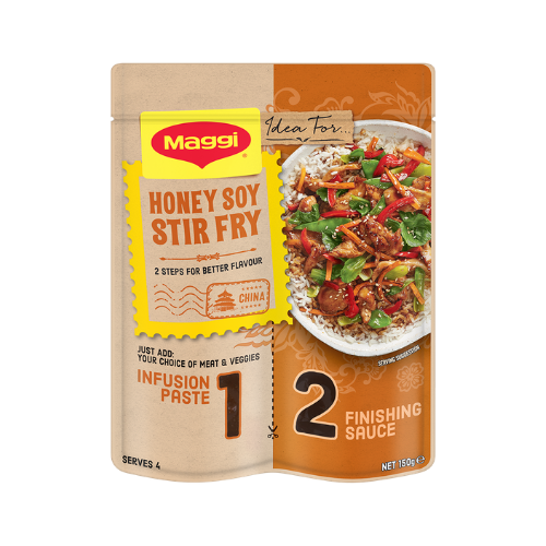 Maggi Honey, Soy & Garlic Chicken Stir Fry 150g Reviews - Black Box