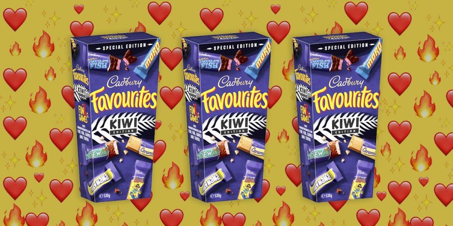 Cadbury Favourites Kiwi Edition Chocolates Reviews - Black Box