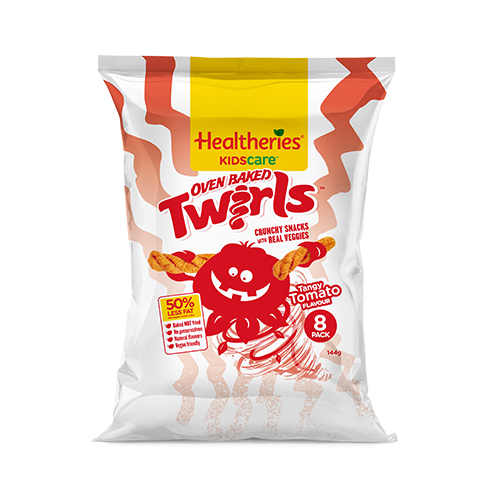 Healtheries Twirls - Tomato 144g Reviews - Black Box