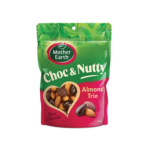 Mother Earth Choc & Nutty - Almond Trio Reviews - Black Box