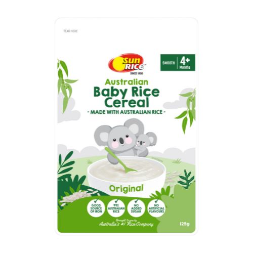 Sun Rice Baby Rice Cereal Reviews - Black Box