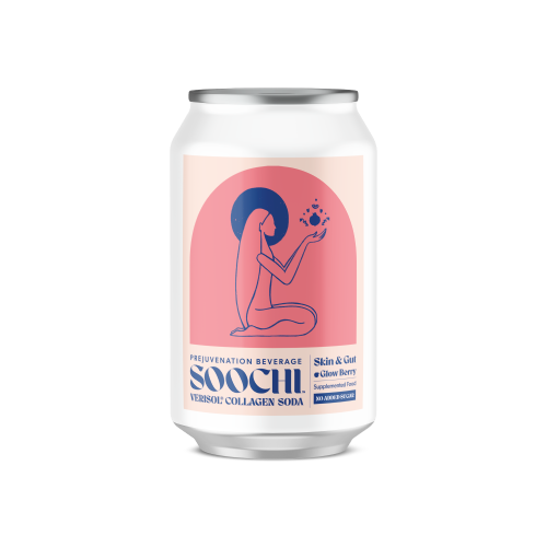 Soochi Prejuvination Beverages Skin & Gut Glow Berry Reviews - Black Box