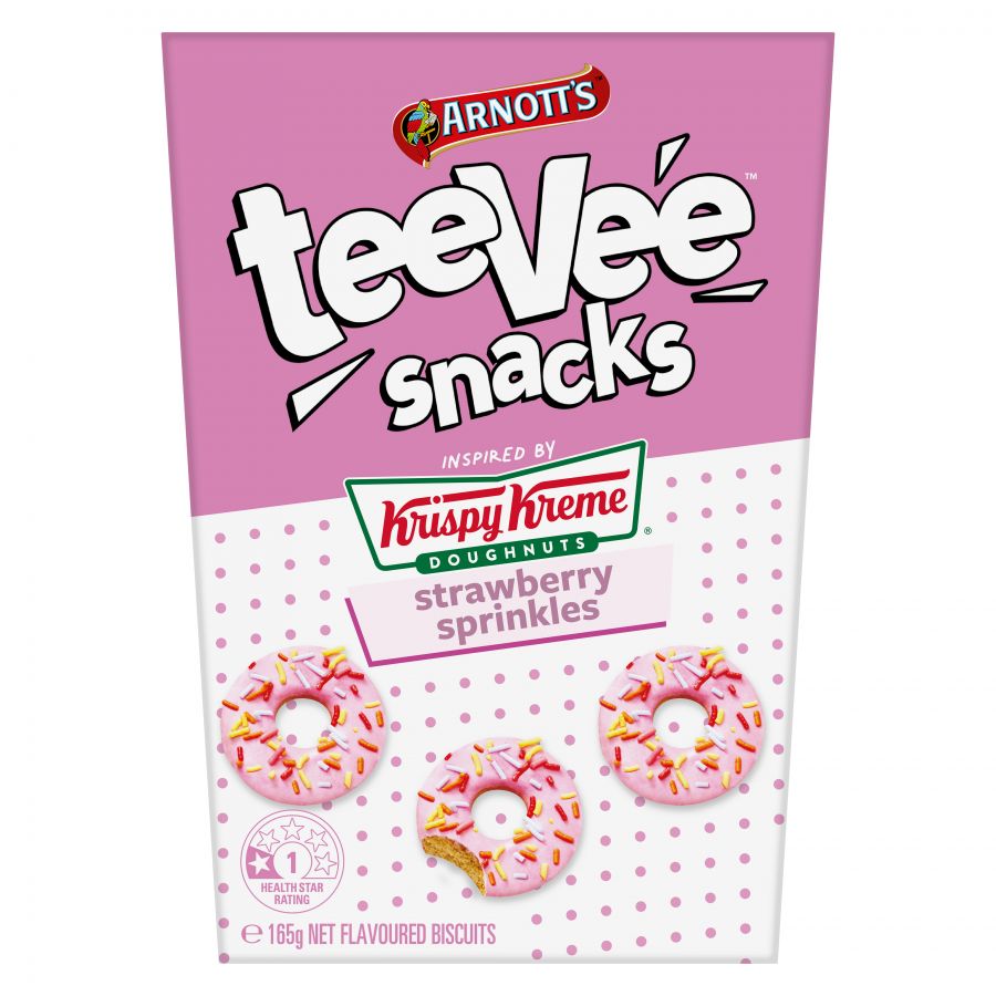 TeeVee Snacks Strawberry Sprinkles Reviews - Black Box