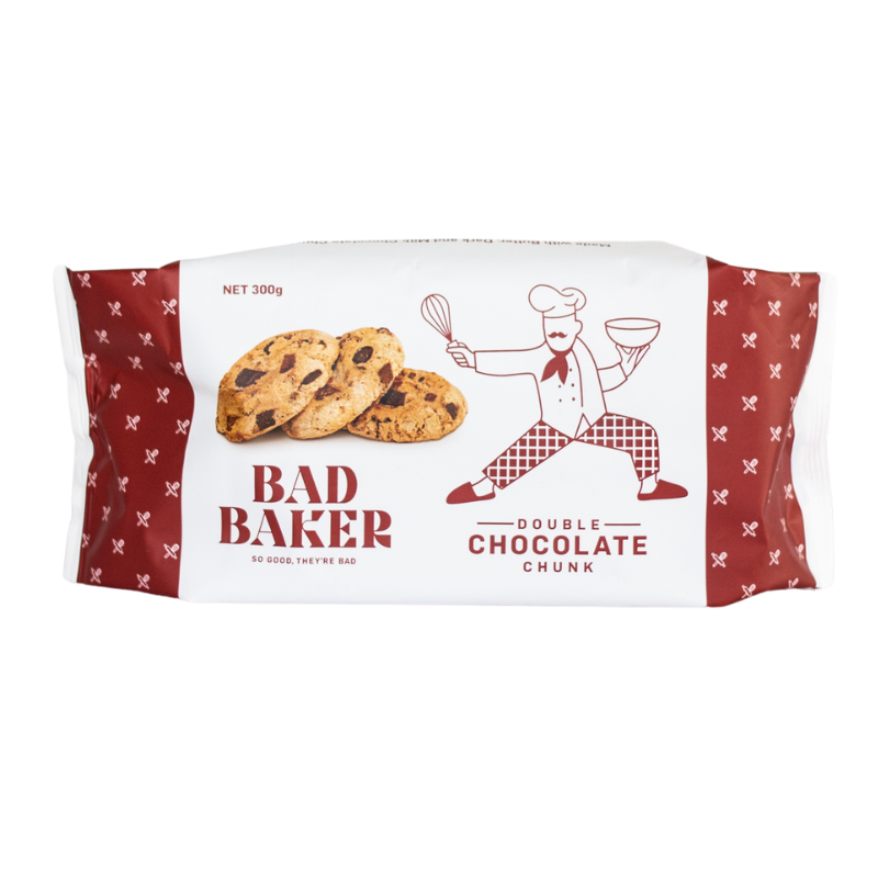 Bad Baker Double Chocolate Chunk Cookies Reviews - Black Box