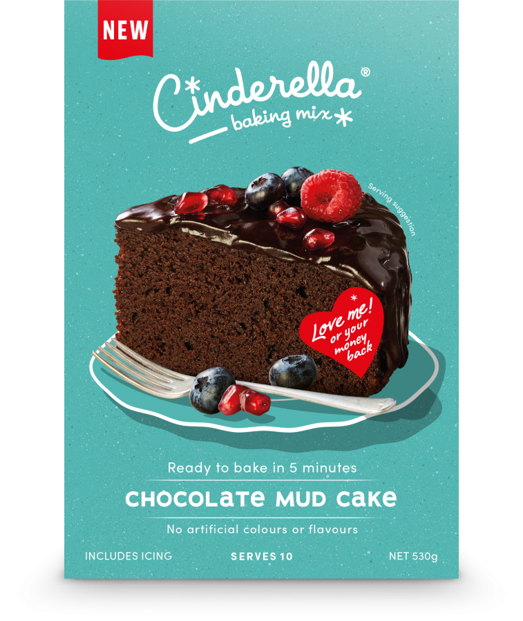 Cinderella Chocolate Mud Cake 530g Reviews - Black Box