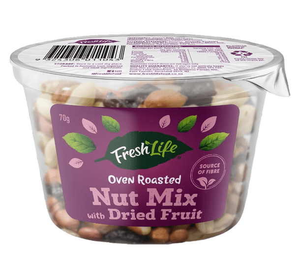 Fresh Life Oven Roasted Nut Mix with Fruit Reviews - Black Box