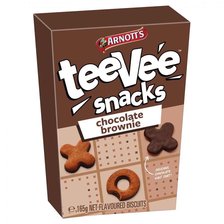 TeeVee Snacks Chocolate Brownie Reviews - Black Box