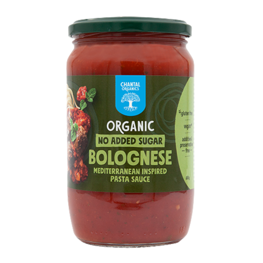 Chantal Organics No Added Sugar Bolognese Pasta Sauce Reviews - Black Box