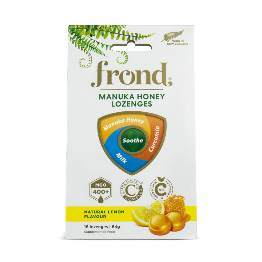 Frond Manuka Honey Lozenges - Lemon Reviews - Black Box