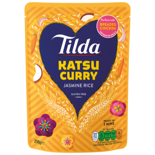 Tilda Katsu Curry Rice Reviews - Black Box