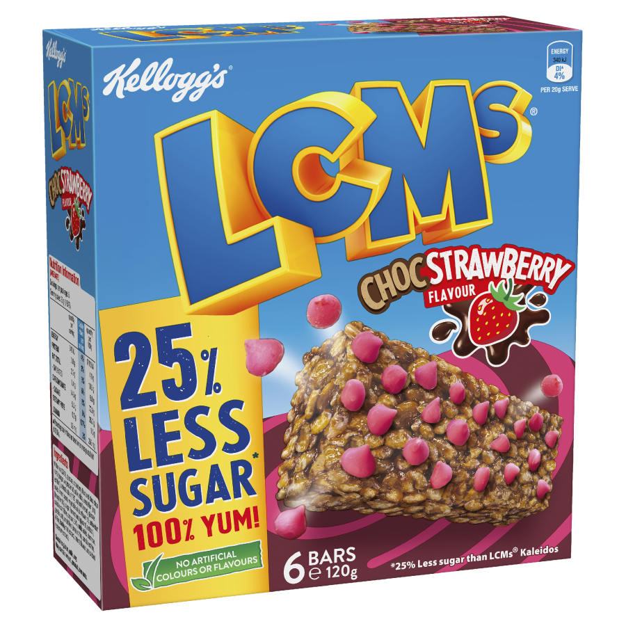 LCMs 25% Less Sugar - Choc Strawberry Reviews - Black Box