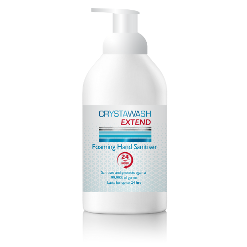 Crystawash Extend Foaming Hand Sanitiser Reviews - Black Box