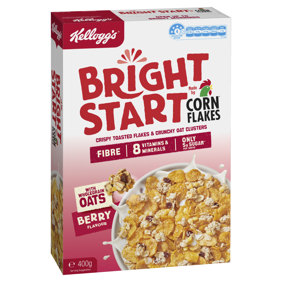 Bright Start® by Cornflakes Cereal - Berry Reviews - Black Box