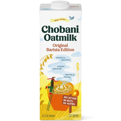Chobani Oat Milk Barista Edition 1L Reviews - Black Box