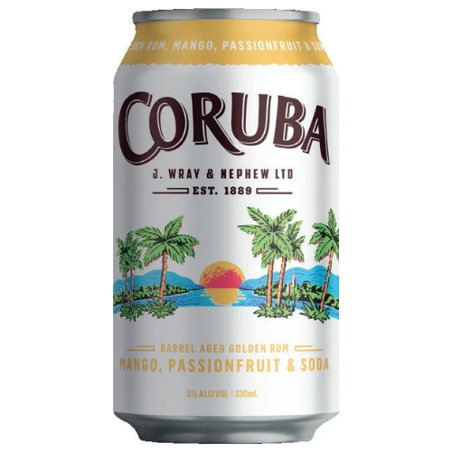 Coruba Gold Rum - Mango, Passionfruit & Soda Reviews - Black Box