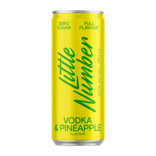 Little Number Vodka & Pineapple RTD Reviews - Black Box