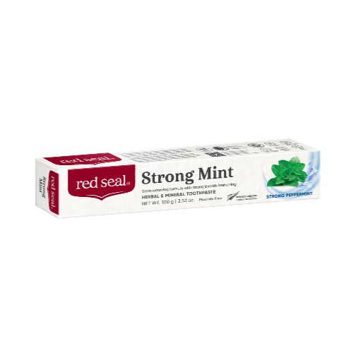 Red Seal Strong Mint Toothpaste Reviews - Black Box