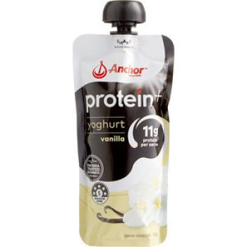 Anchor Protein Plus Yoghurt Pouch Vanilla Reviews - Black Box