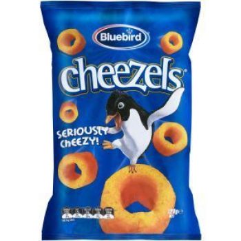 Bluebird Cheezels Corn Snacks Cheese Reviews - Black Box