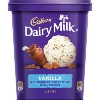 Cadbury Ice Cream Dairy Milk Vanilla Reviews - Black Box