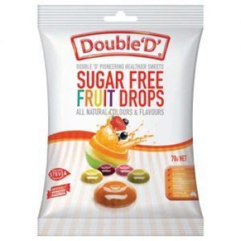 Double D Sweets Sugar Free Fruit Drops Reviews - Black Box