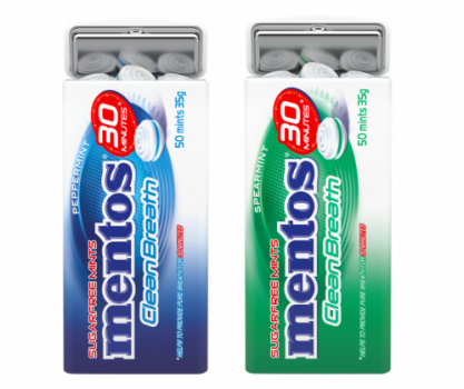 Mentos Clean Breath Mints Reviews - Black Box