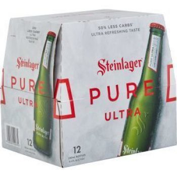 Steinlager Pure Ultra Lager Reviews - Black Box