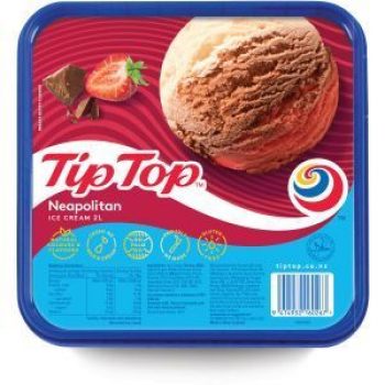 Tip Top Ice Cream Neopolitan Reviews - Black Box