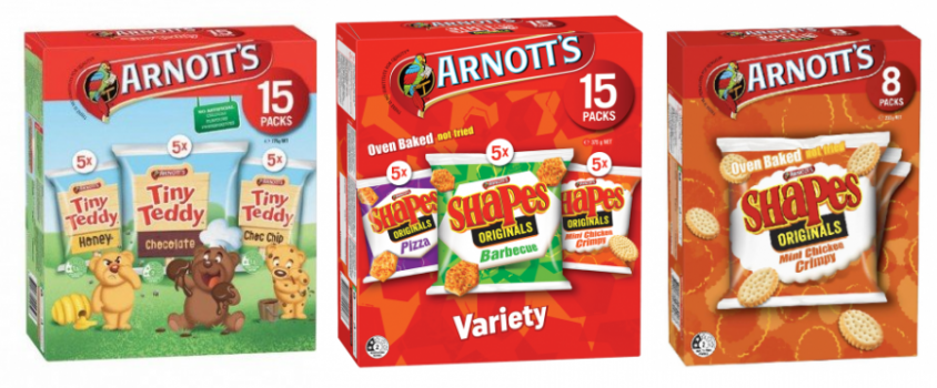 Arnott's - Tiny Teddy Variety/ Shapes Variety / Shapes Mini Chicken ...